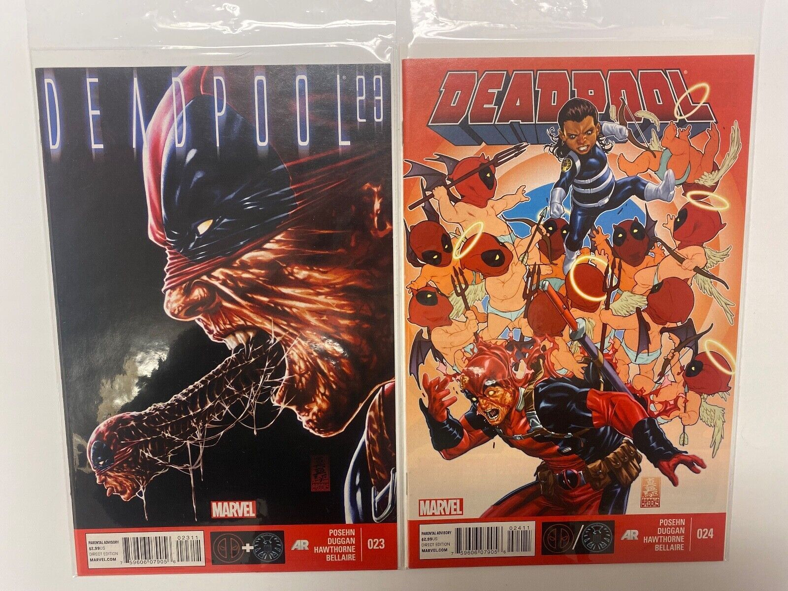 4 Marvel Comics Deadpool #23 24 Deadpool Annual #1 2 111 KM2 | Comic ...