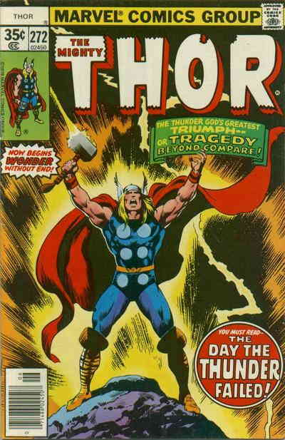 Thor #272 FN ; Marvel | Roy Thomas - John Buscema | Comic Books ...