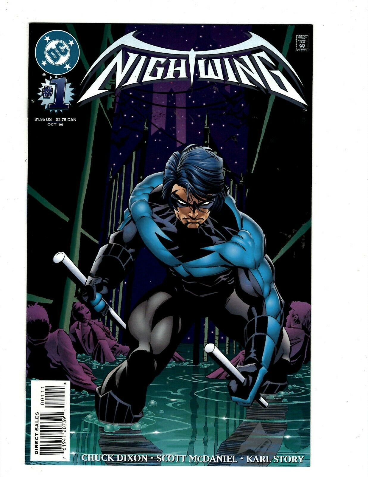 12 Nightwing DC Comics # 1 2 3 4 5 6 7 8 9 10 11 12 Dixon Batman Robin ...