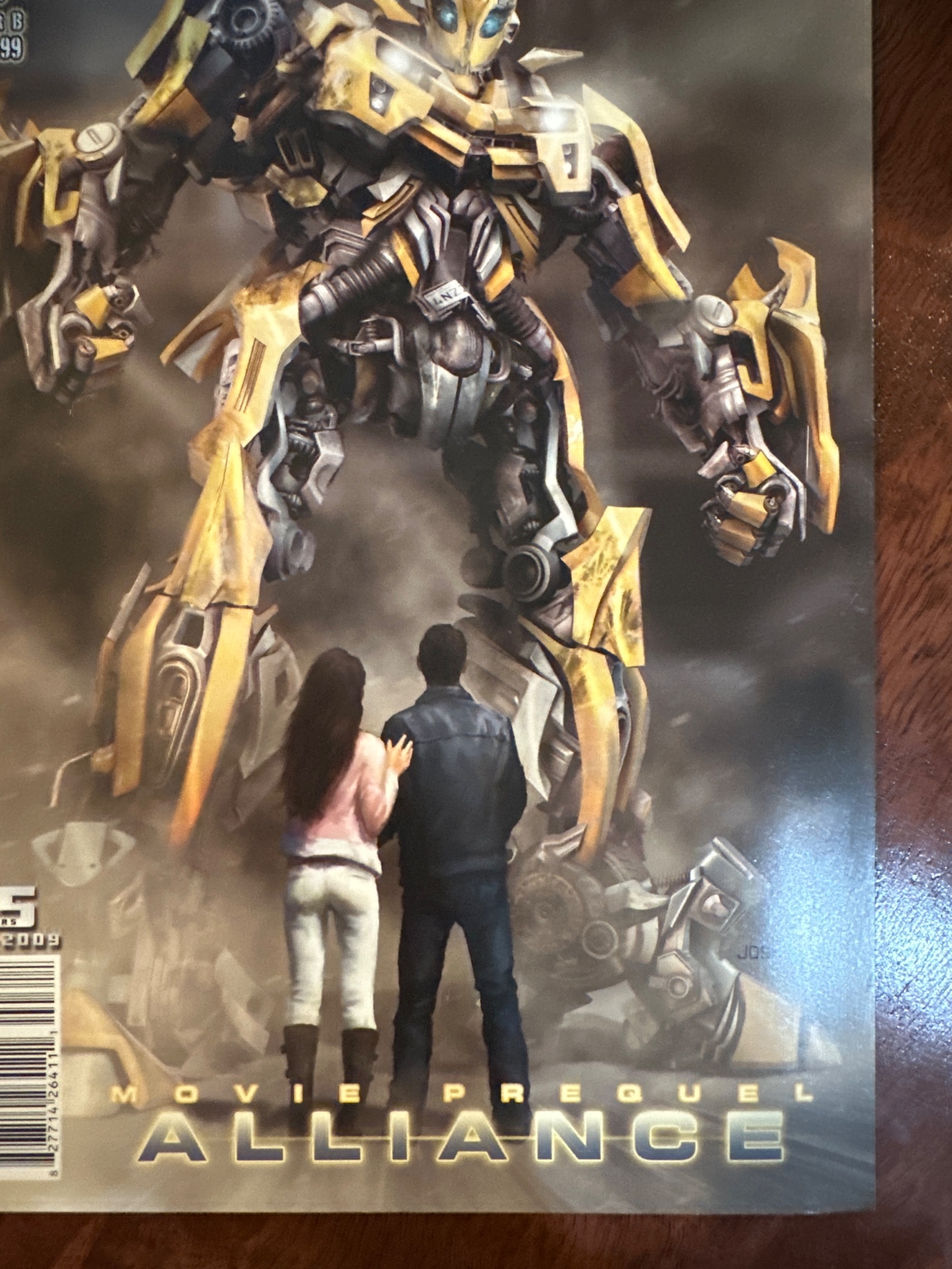 Transformers: Revenge of the Fallen Movie Prequel: Alliance #3 Cover B ...