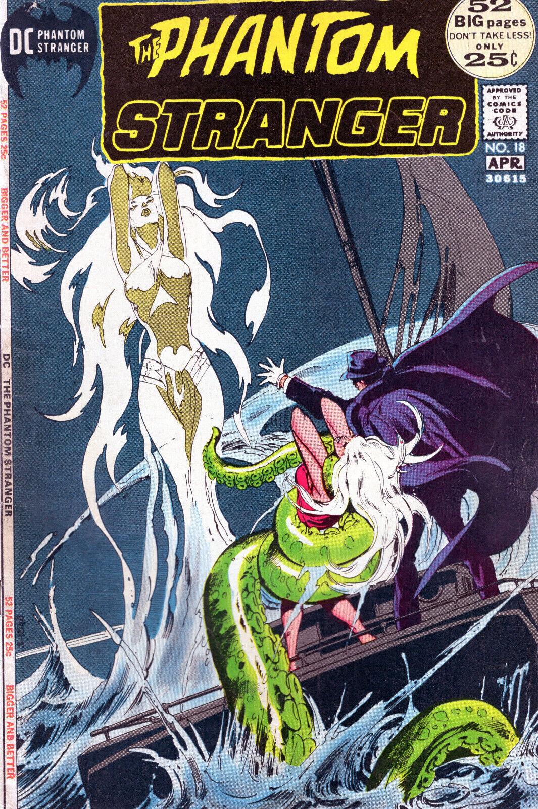 Phantom Stranger #18 - Neal Adams Cover Art. Tatjana Wood Art. (5.5 ...