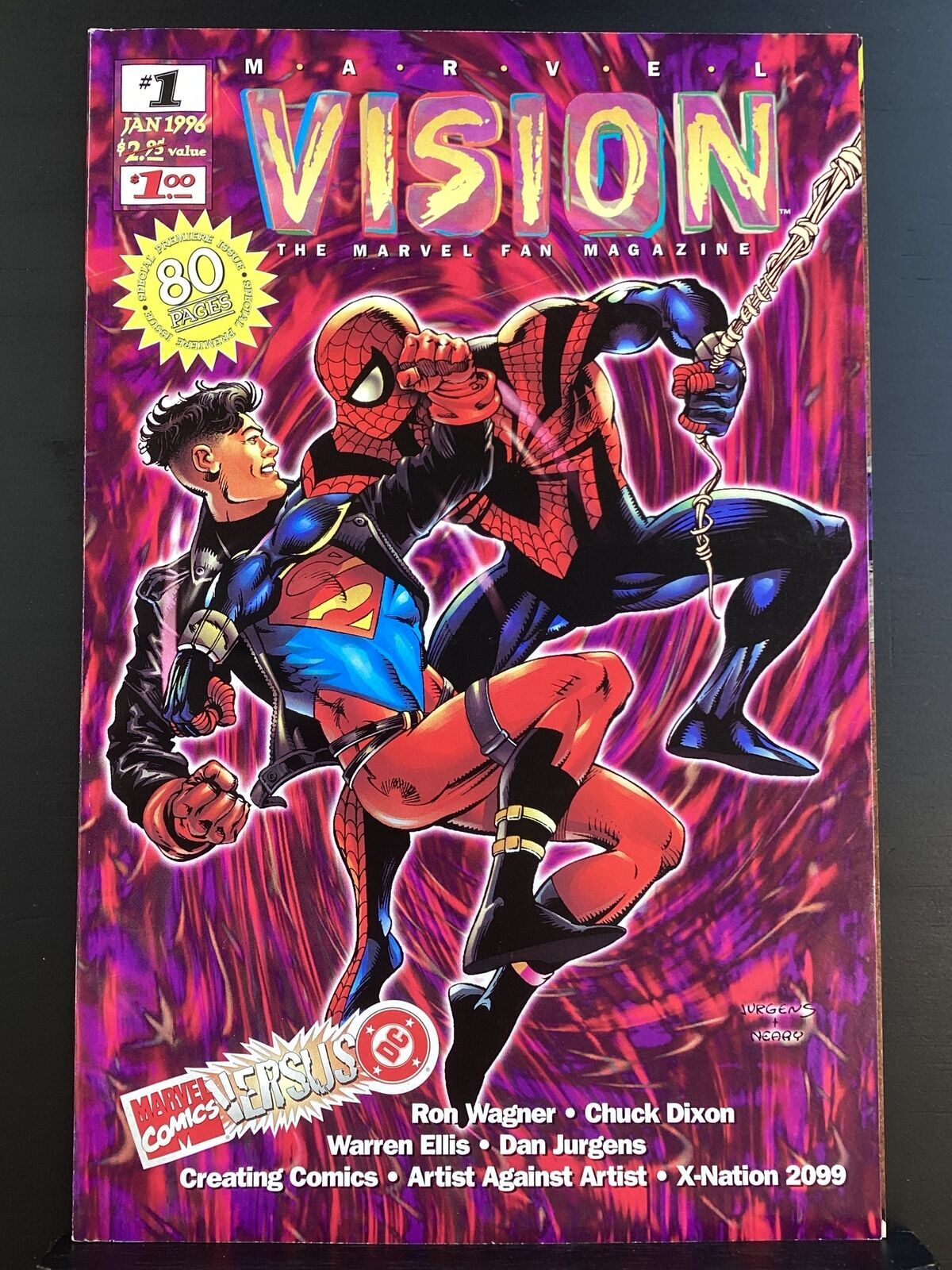 Marvel Vision: The Marvel Fan Magazine #1 | Comic Books - Modern Age ...
