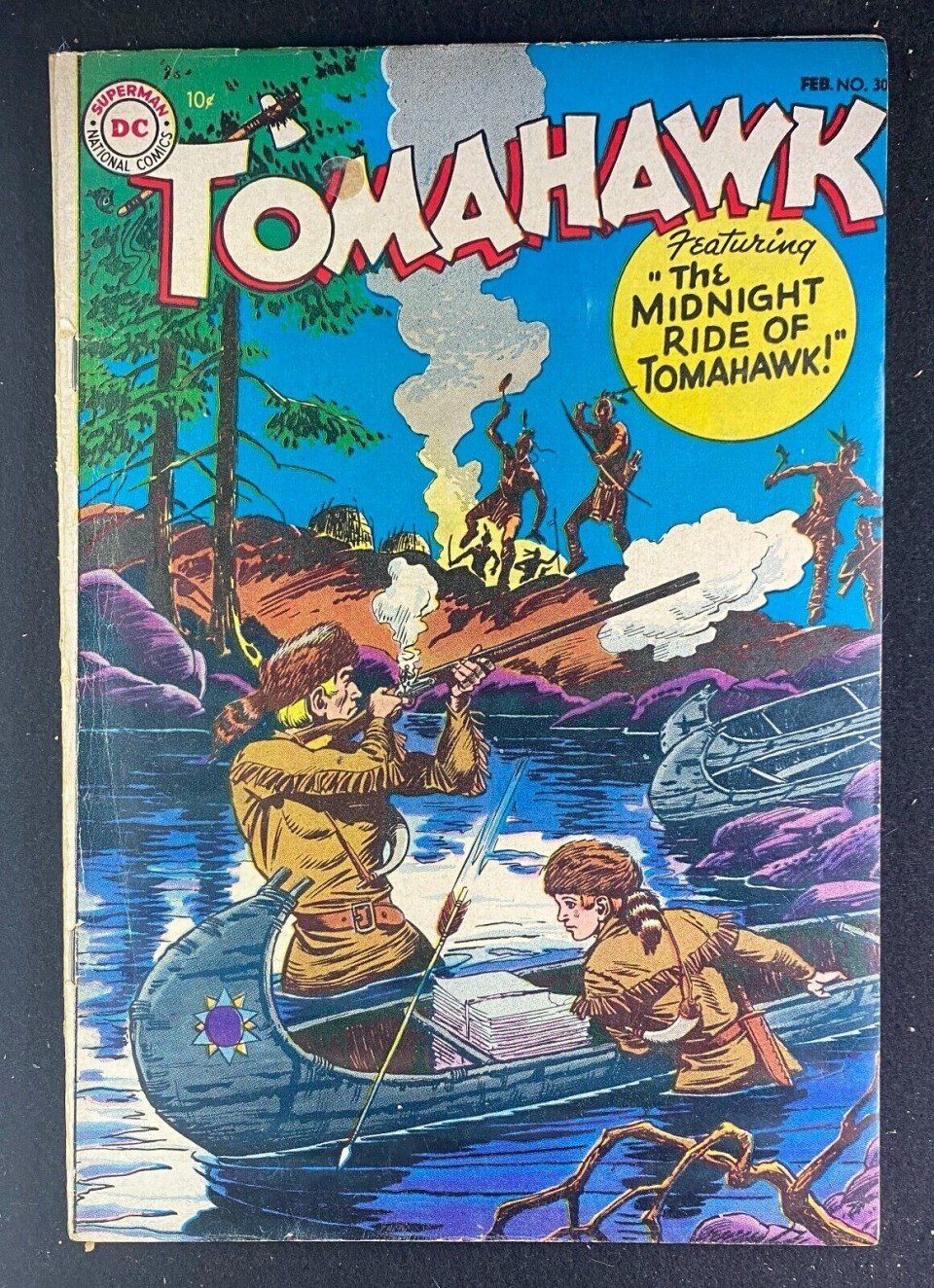 Tomahawk (1950) #30 VG+ (4.5) Fred Ray Cover and Art | Comic Books ...