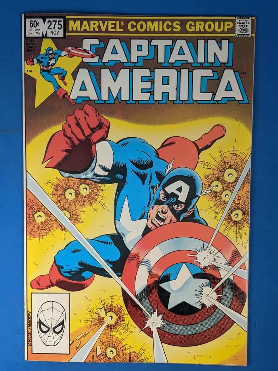 Captain America #275 NM 1st Baron Zemo II (Helmut) Marvel Comics ...