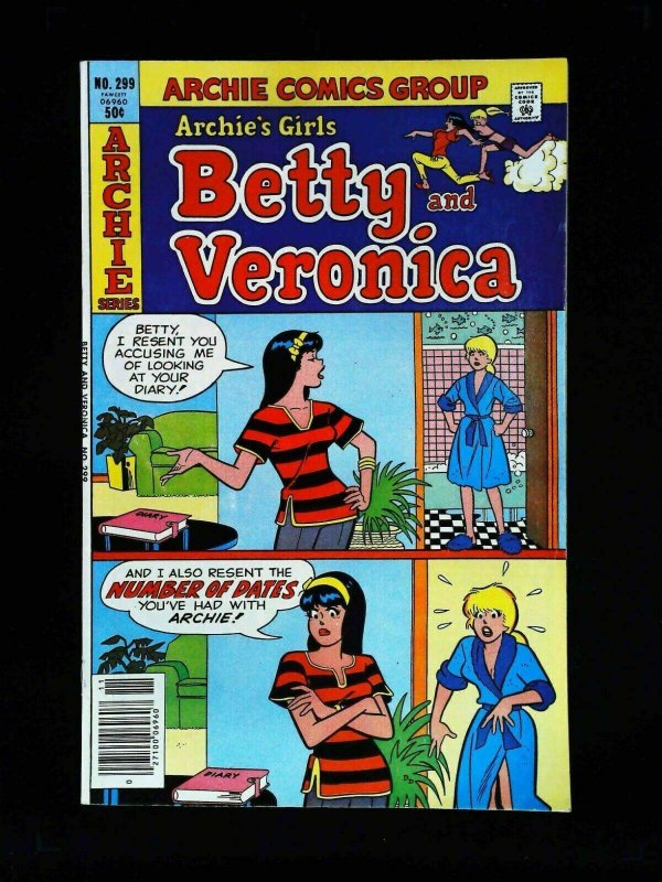 Archie'S Girls Betty And Veronica #299 Archie Comics 1980 Vf | Comic ...