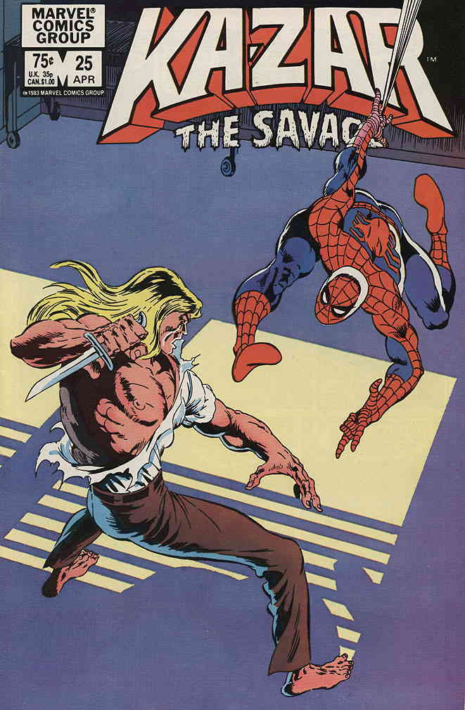 Ka-Zar the Savage #25 VF ; Marvel | Spider-Man | Comic Books - Bronze ...