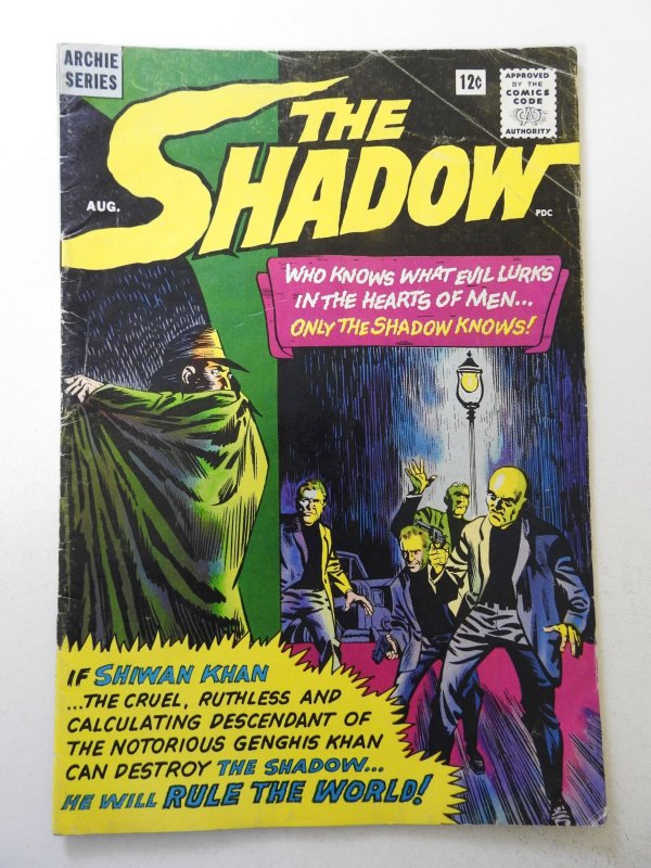 The Shadow #1 (1964) VG+ Condition | Comic Books - Silver Age, Archie ...