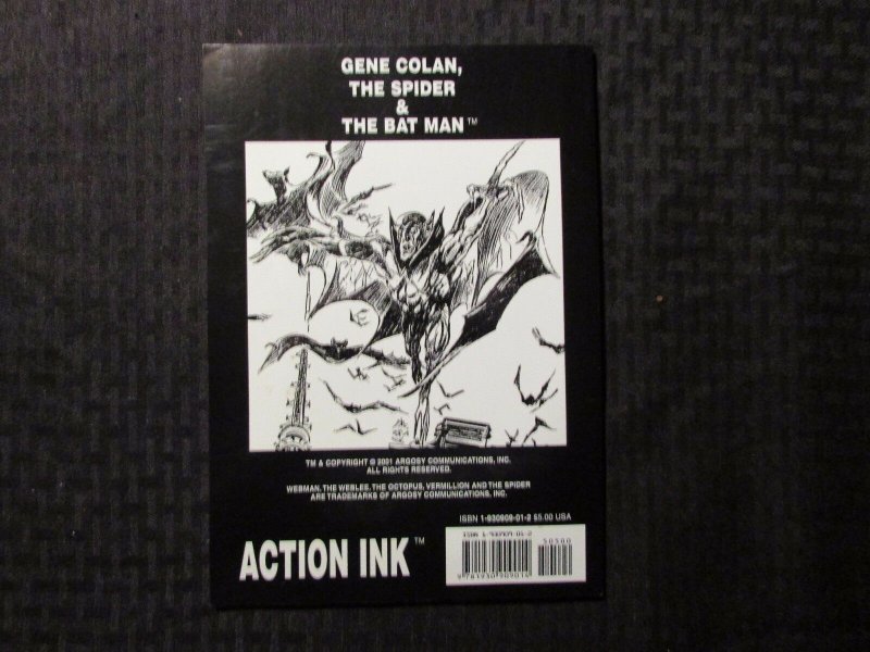 2001 WEBMAN #1 VF- The Spider Sneak Preview - Gene Colan - Argosy ...