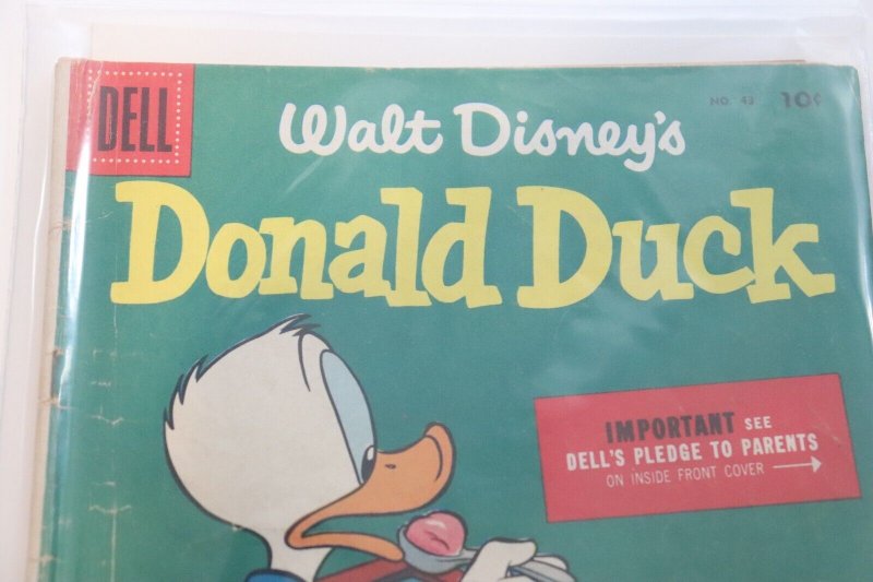 Donald Duck #43 1955 Uncle Scrooge Story Dell Comics | Comic Books ...