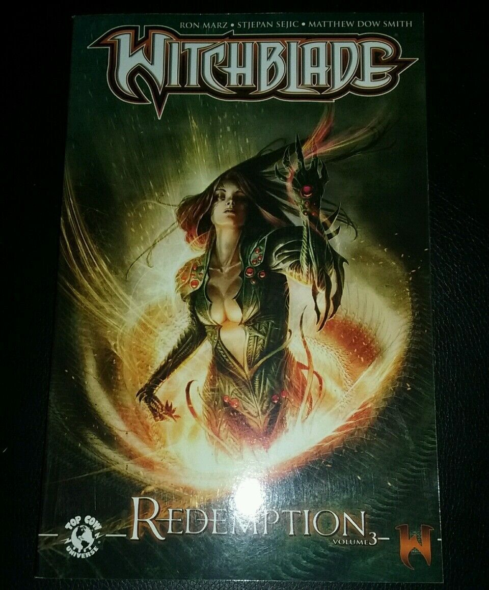 Witchblade Redemption Volume 3 Top Cow Ron Marz $20 Graphic Novel TPB SEXY HOT | International ...