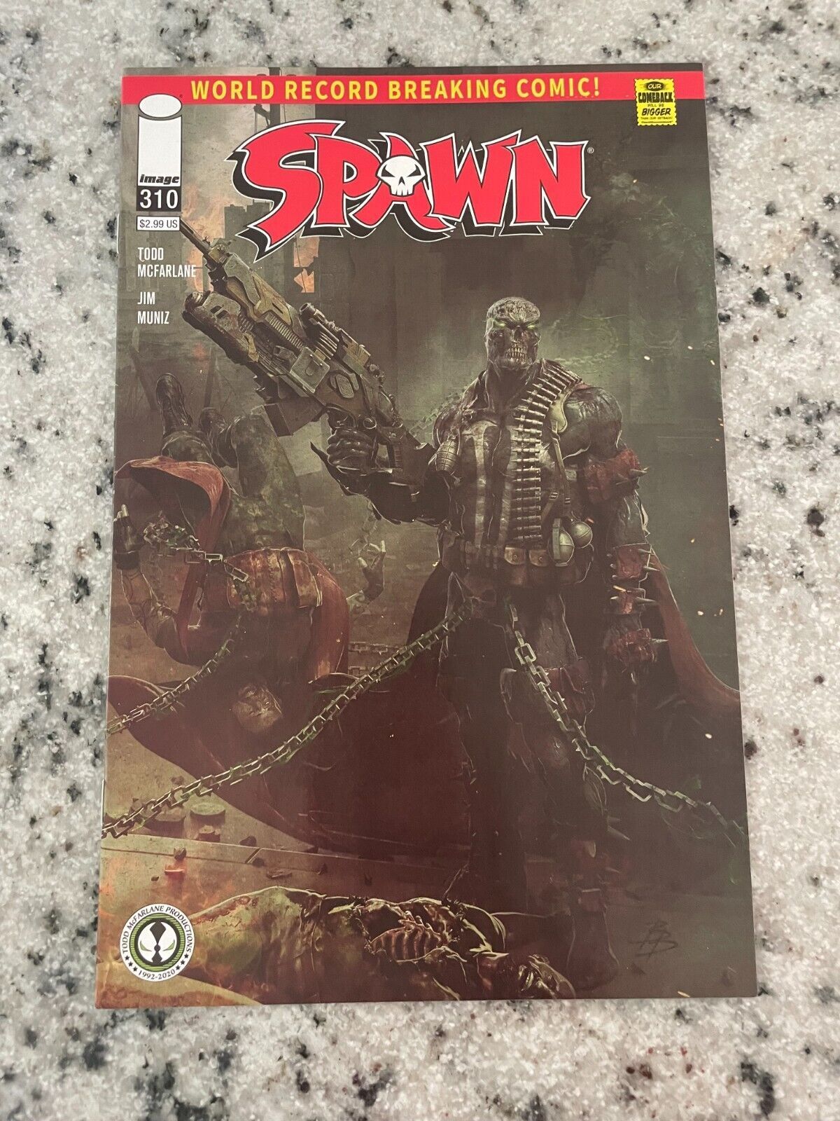 Spawn #310 NM 1st Print Image Comic Book Todd McFarlane Art Angela Clown 19 J863 | Comic Books ...