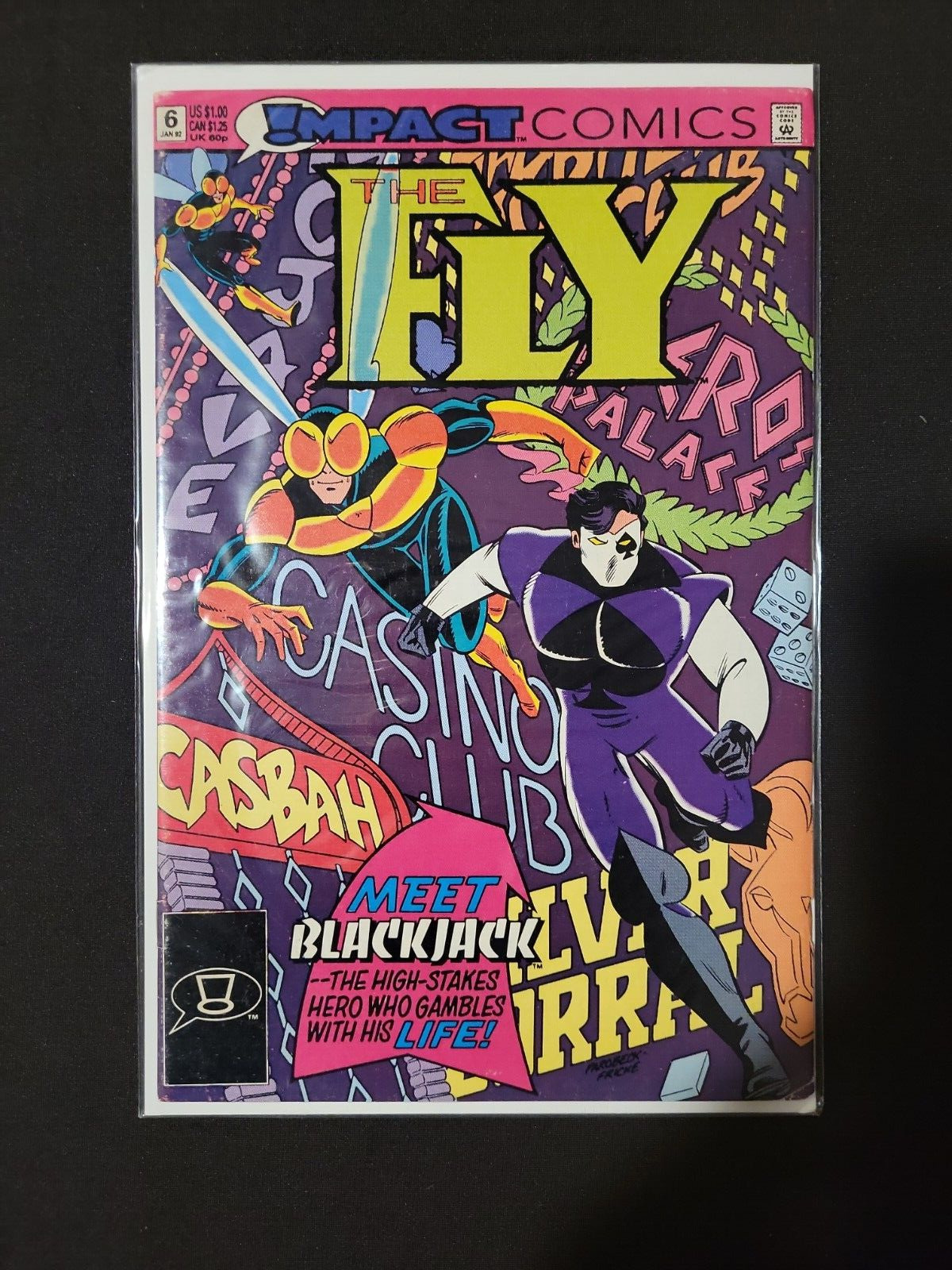 THE Fly # 1- Through-#10 IMPACT COMICS LOT BAGGED BOARDED 10 Total ...