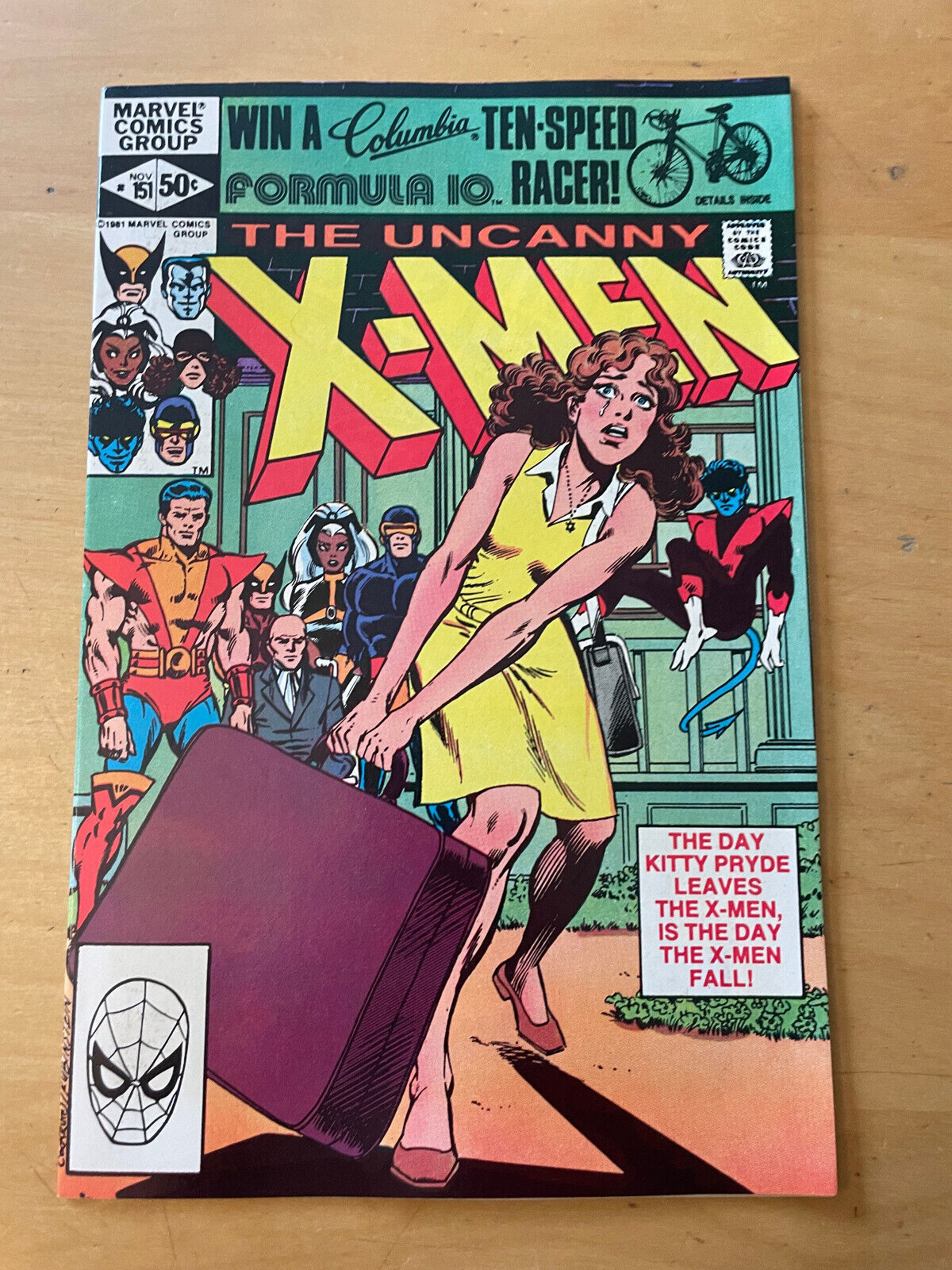 Uncanny X-Men 151 Kitty Pryde Leaves 1st Sentinel 1st Print 1981 ...