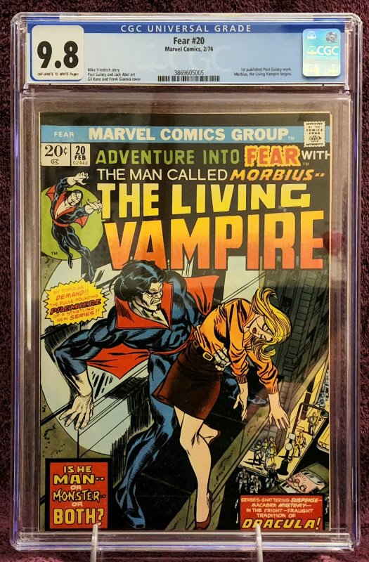 Adventure into Fear #20 (1974) | Comic Books - Bronze Age, Marvel ...