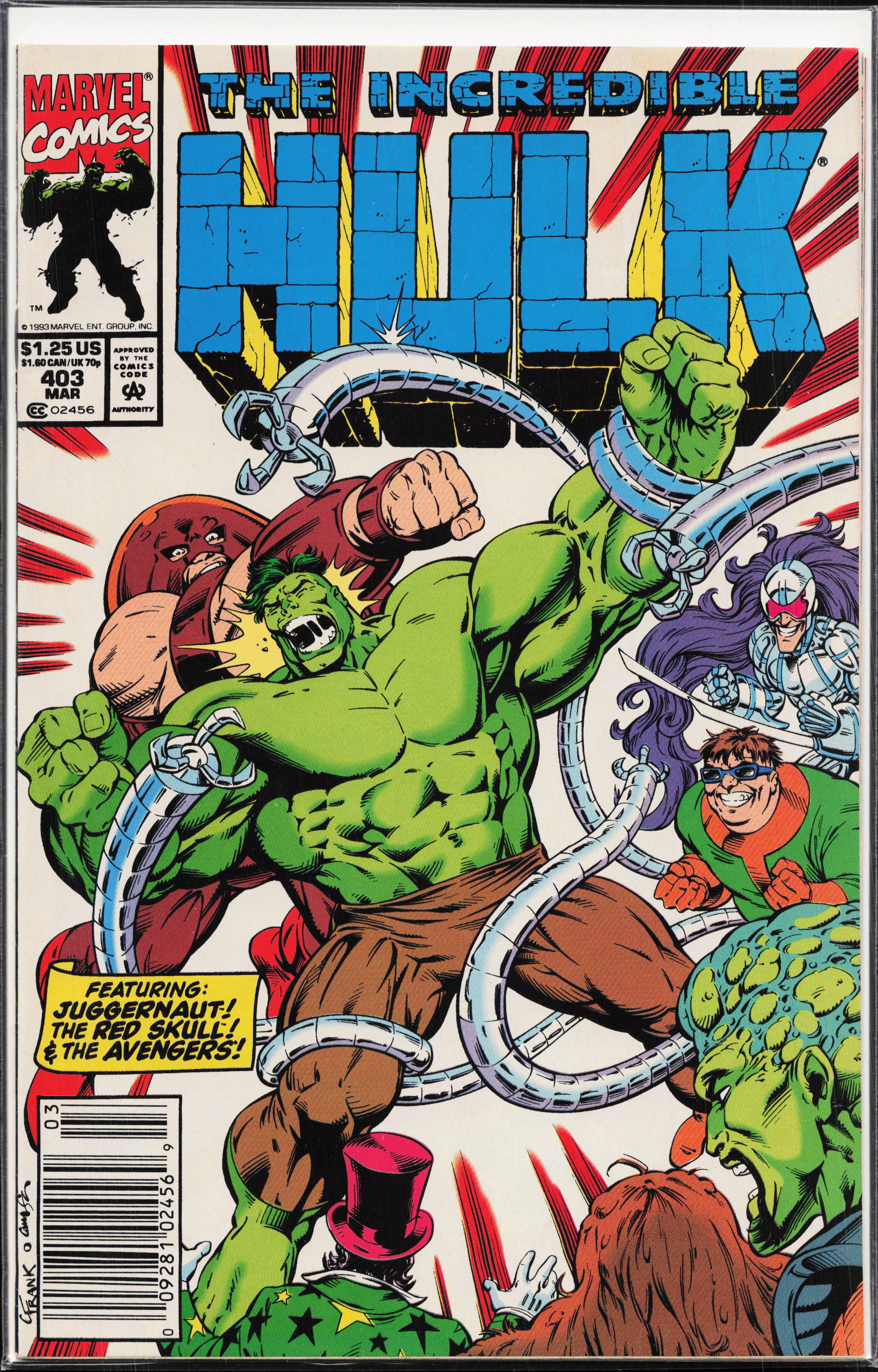 The Incredible Hulk #403 (1993) Hulk | Comic Books - Modern Age, Marvel ...