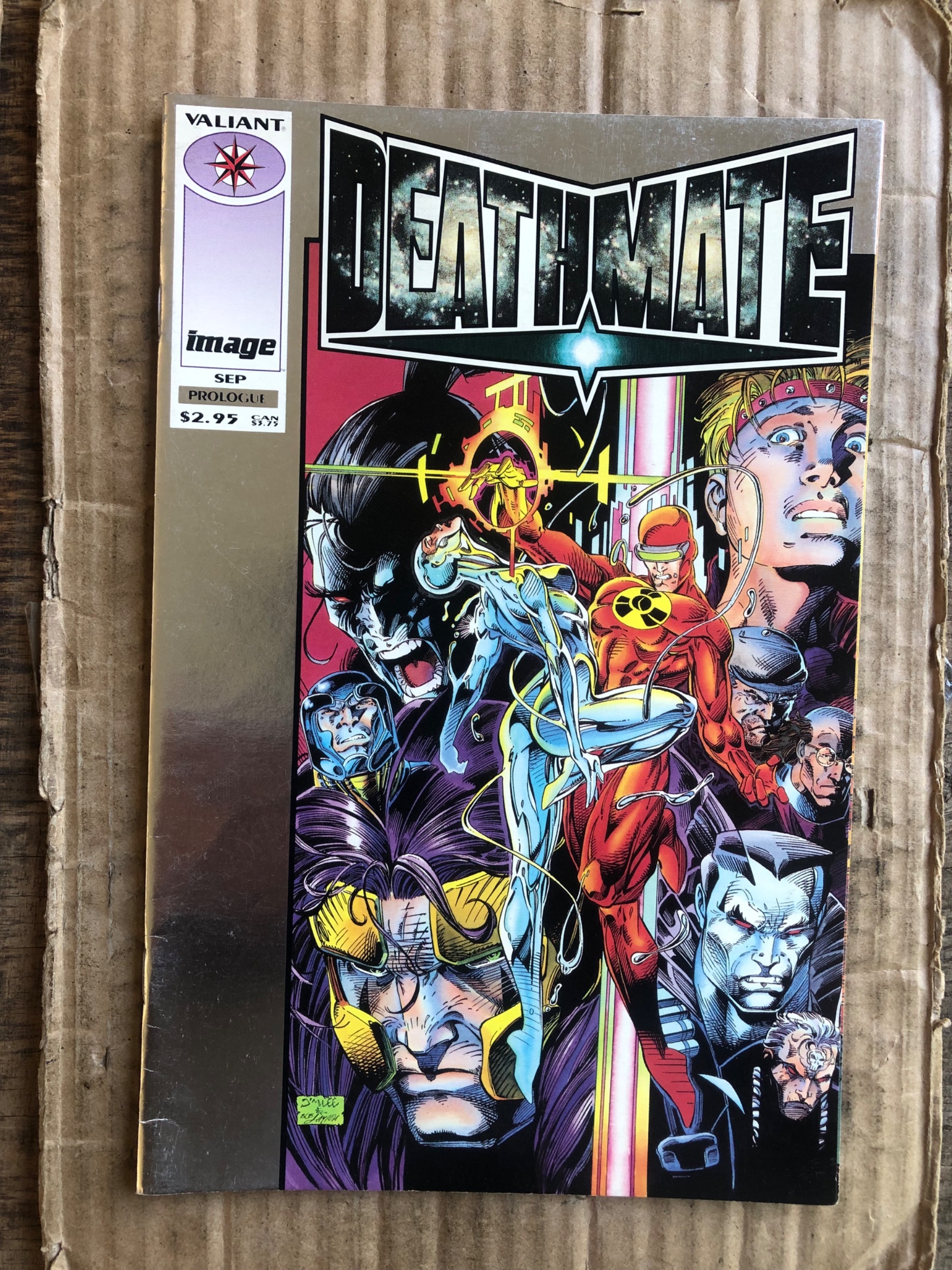 Deathmate #6 Gold Foil Cover (1993) | Comic Books - Modern Age, Image ...