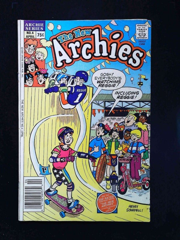 New Archies #4 Archie Comics 1988 Vg/Fn Newsstand | Comic Books ...