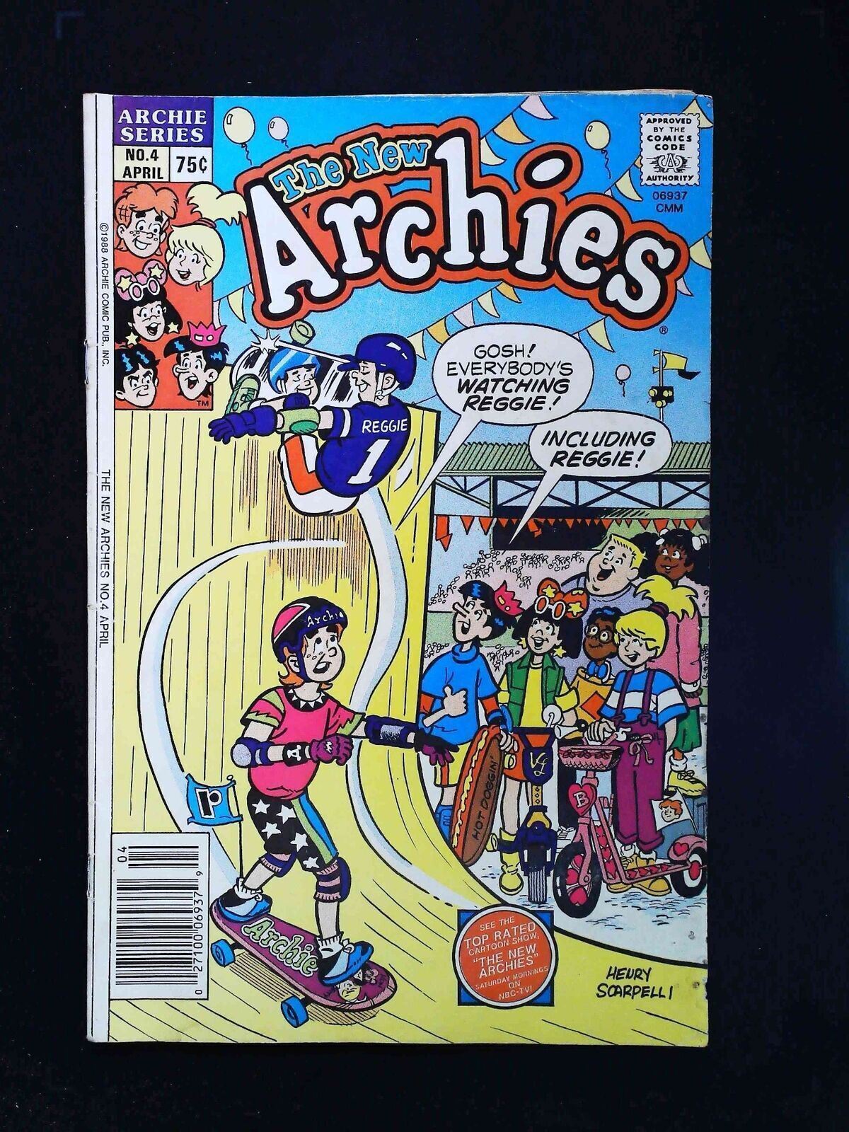 New Archies #4 Archie Comics 1988 Vg/Fn Newsstand | Comic Books ...