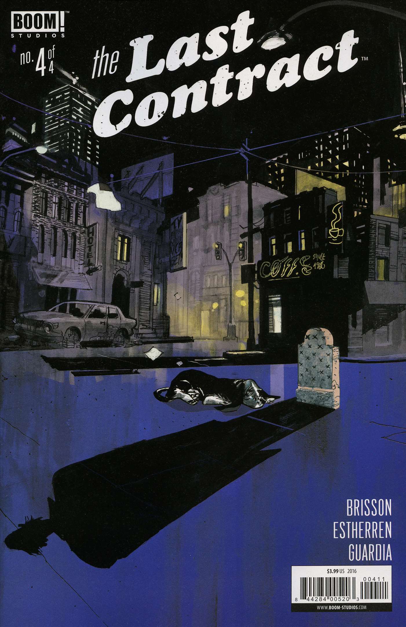 Last Contract, The #4 FN ; Boom! | Ed Brisson Last Issue | Comic Books ...