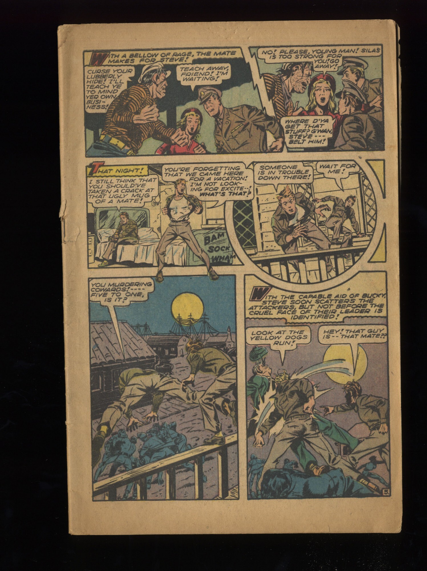 Captain America Comics #39 Coverless Incomplete | Comic Books - Golden ...