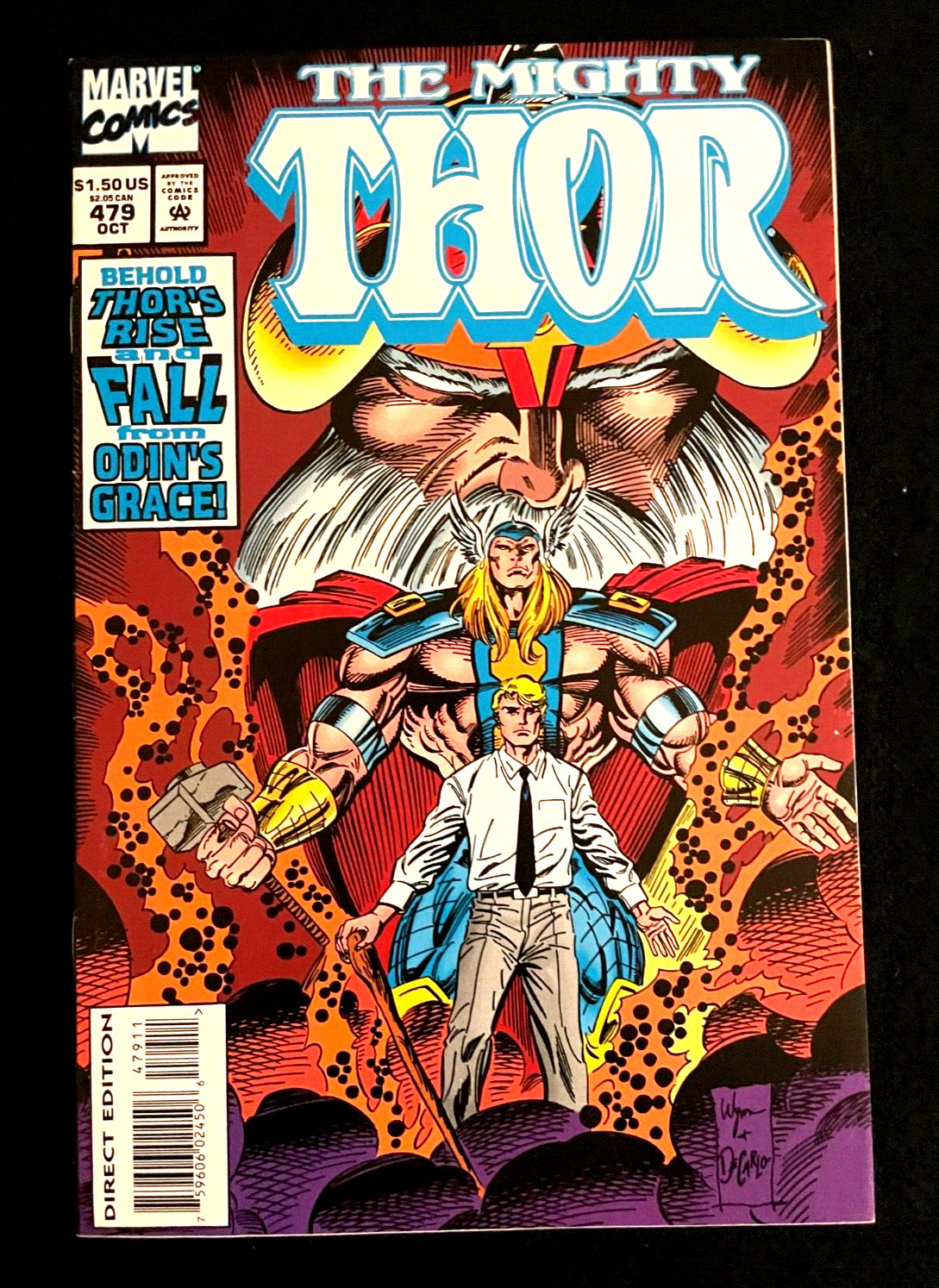Thor #479 1994 - HIGH GRADE - 1st Appearance of Hymer the Giant | Comic ...