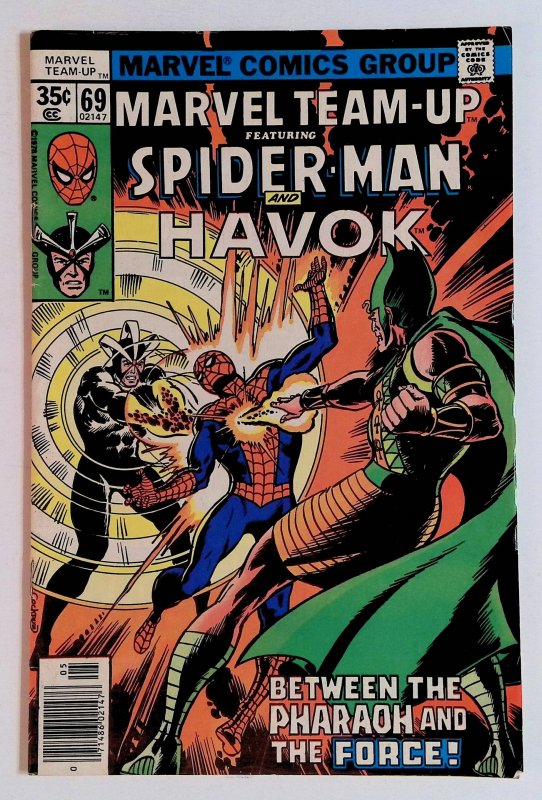 Marvel Team-Up 69 Spider-Man Havok Avengers X-Men Marvel Comics MCU ...