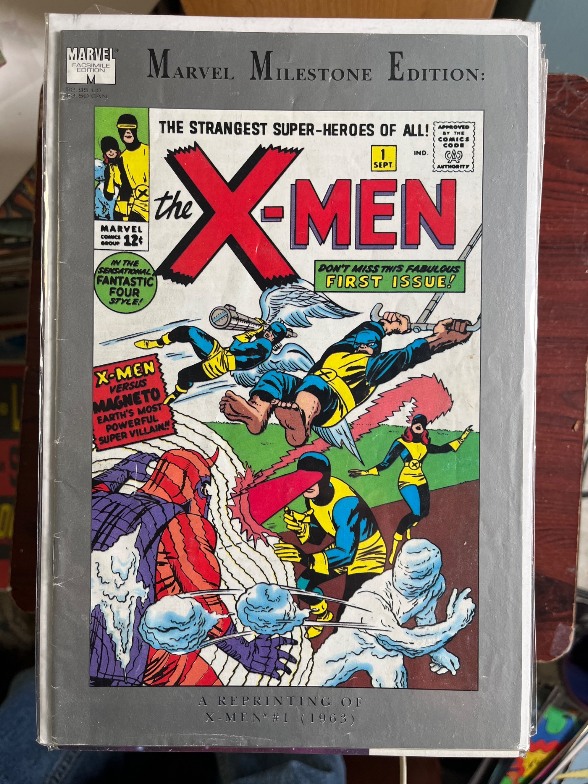 Marvel Milestone Edition: The X-Men #1 (1991) | Comic Books - Copper ...