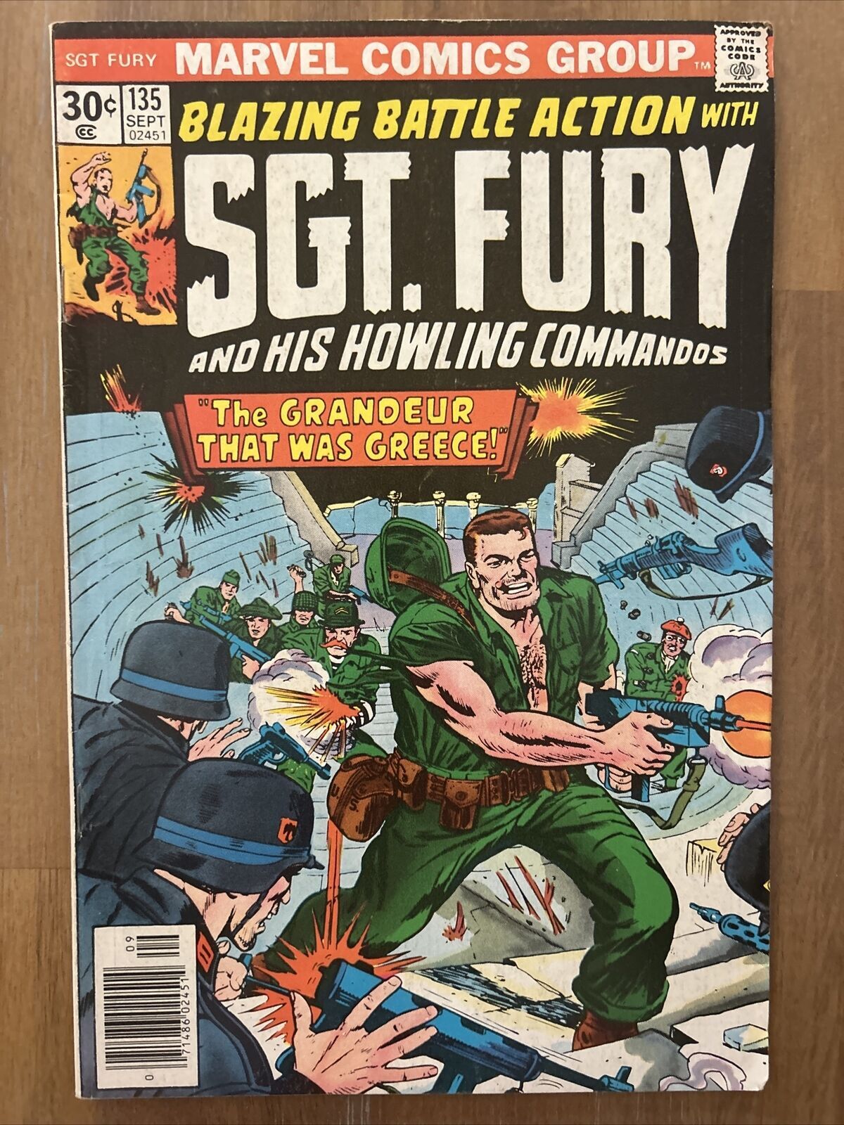 Sgt. Fury And His Howling Commandos #135 1976 VG | Comic Books - Bronze ...
