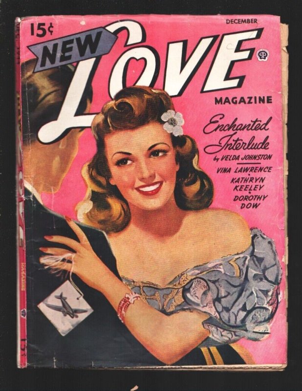 New Love 12/1944-Popular-Pin-up girl cover art-Pulp romance tales by ...