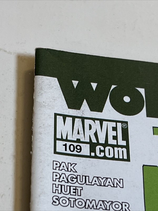 The Incredible Hulk #109 WORLD WAR HULK Gary Frank Cover Hercules ...