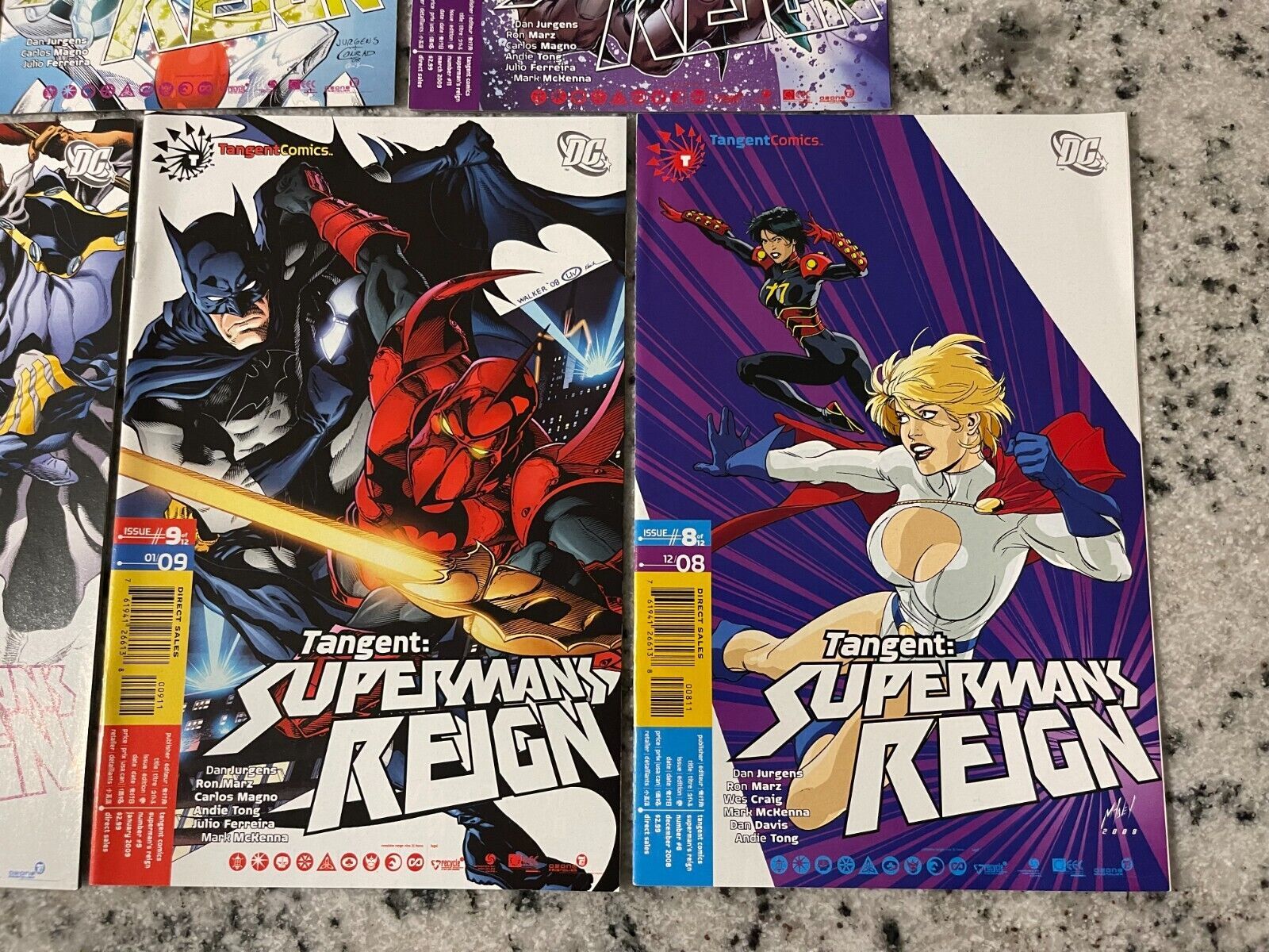 5 Tangent: Superman's Reign DC Comic Books # 8 9 10 11 12 Joker Batman ...