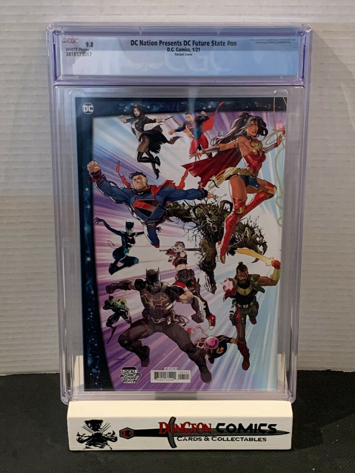 DC Nation Presents DC Future State CGC 9.8 LCSD Exclusive One Per Store ...