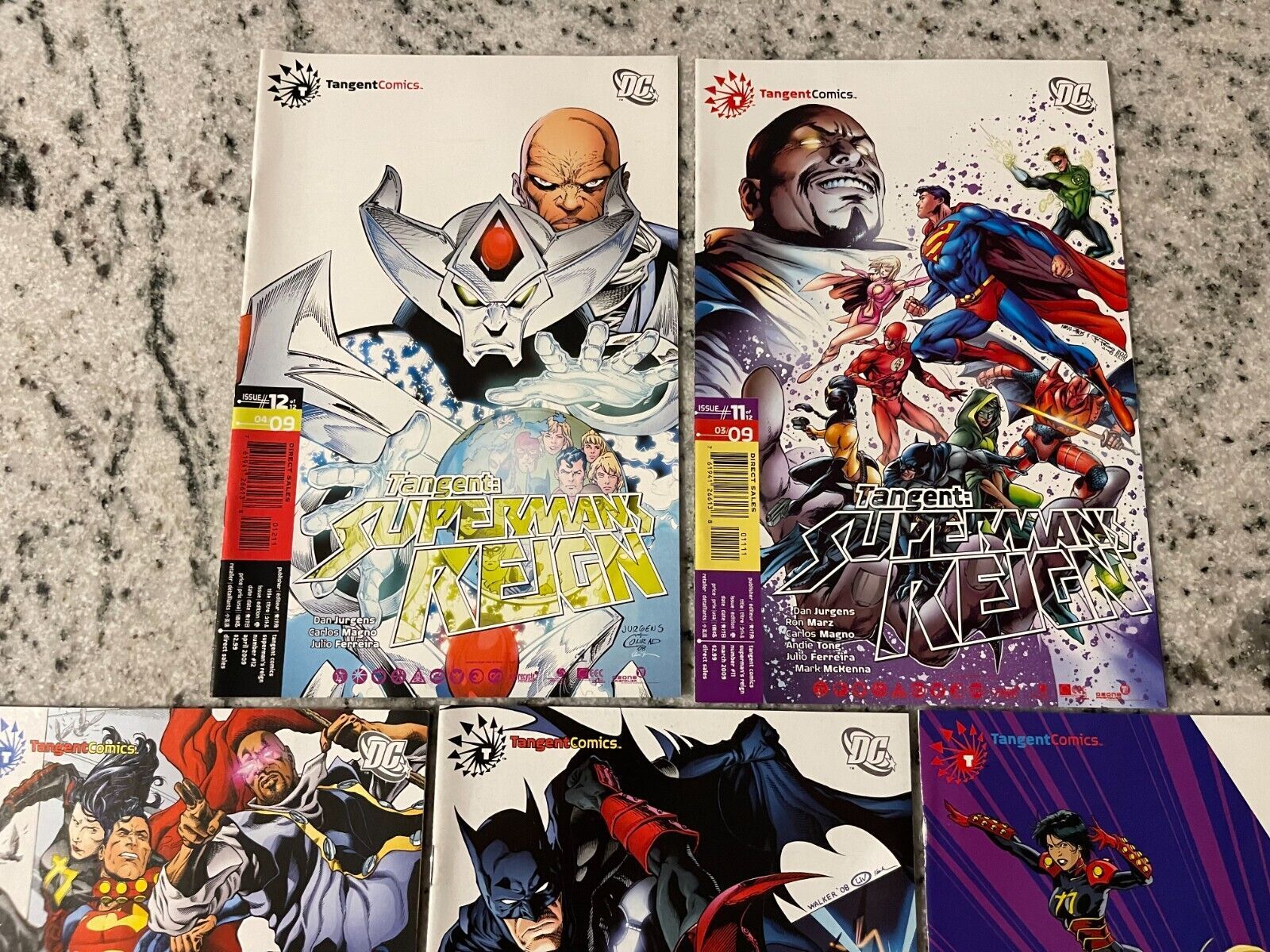 5 Tangent: Superman's Reign DC Comic Books # 8 9 10 11 12 Joker Batman ...