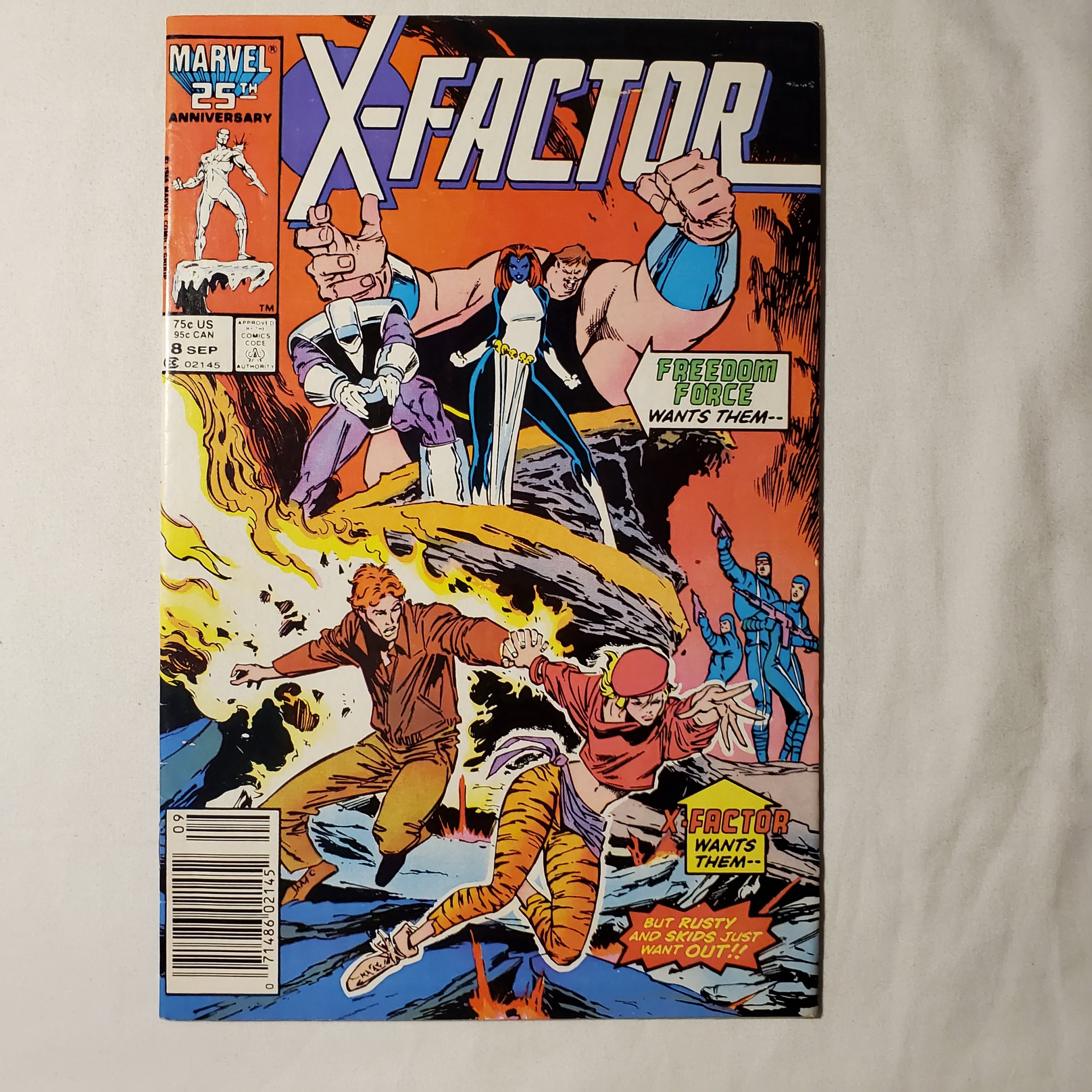 X-Factor 8 Fine+ Cover by Joe Rubinstein | Comic Books - Copper Age ...