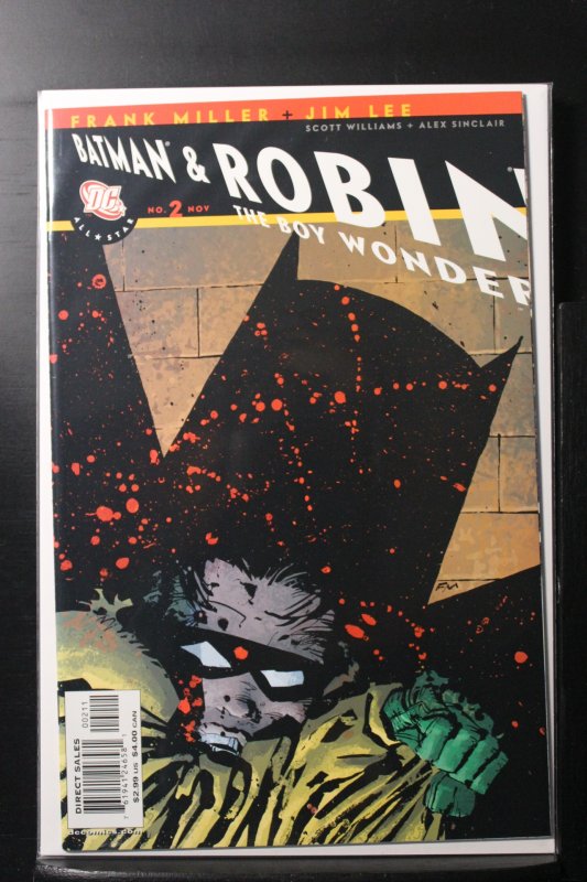 All Star Batman & Robin, The Boy Wonder #2 Frank Miller Cover (2005 ...