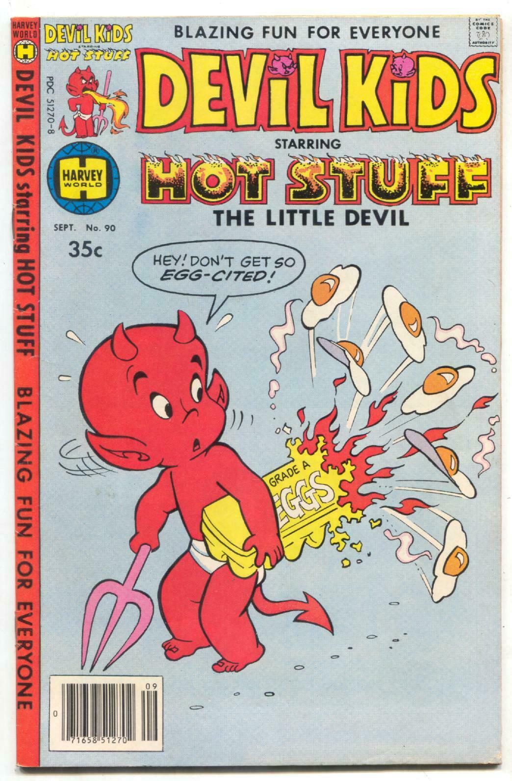 Devil Kids Starring Hot Stuff #90 1978- Harvey Comics VF | Comic Books ...
