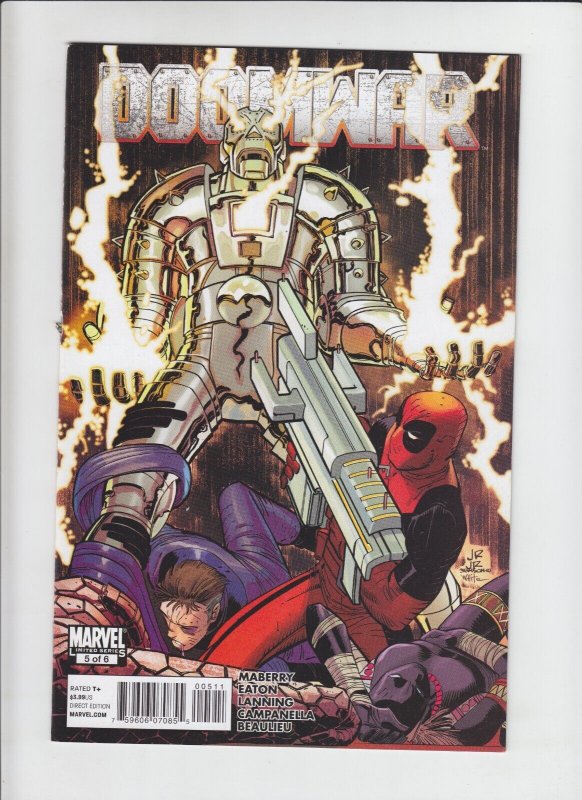 Doomwar #5 VG Marvel 1st appearance of Midnight Angels - Black Panther ...