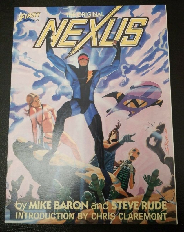 THE ORIGINAL NEXUS First graphic Novel 1985 TPB Steve Rude & Mike Baron ...