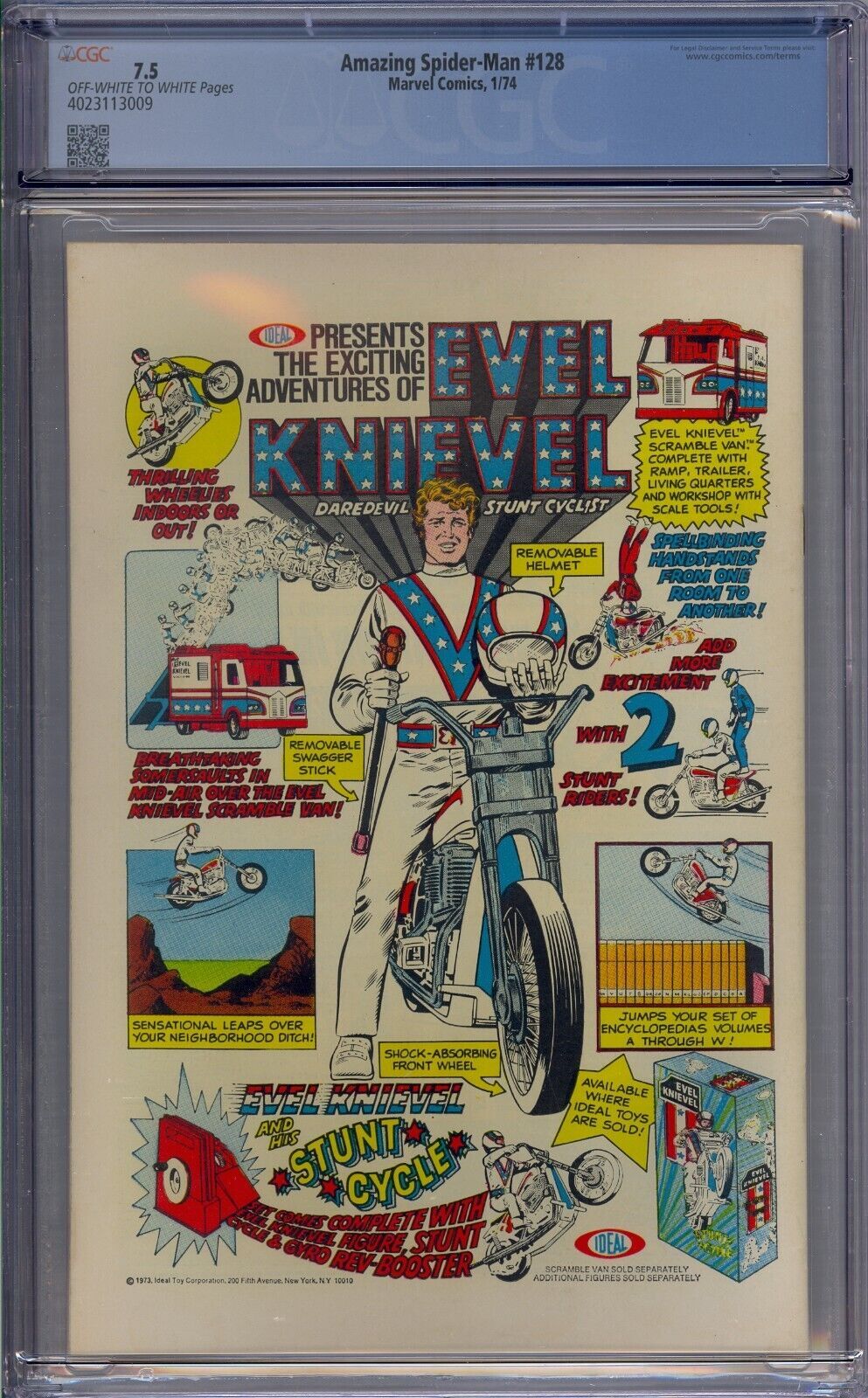 Amazing Spider-Man #128 CGC 7.5 Vulture John Romita | Comic Books ...