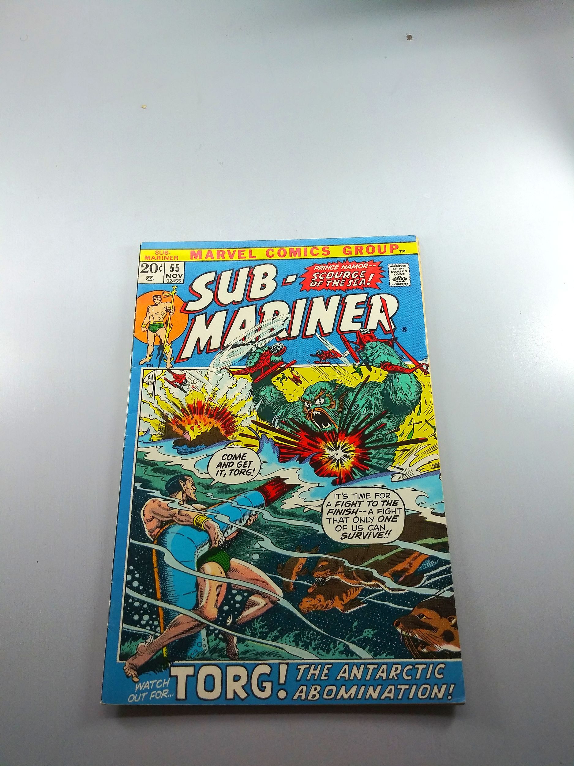 Sub-Mariner #55 (1972) - F | Comic Books - Bronze Age, Marvel, Superhero / HipComic