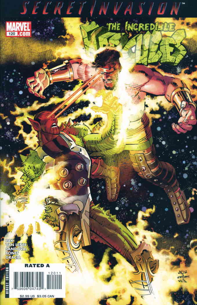 Incredible Hercules #120 VF ; Marvel | Secret Invasion | Comic Books ...