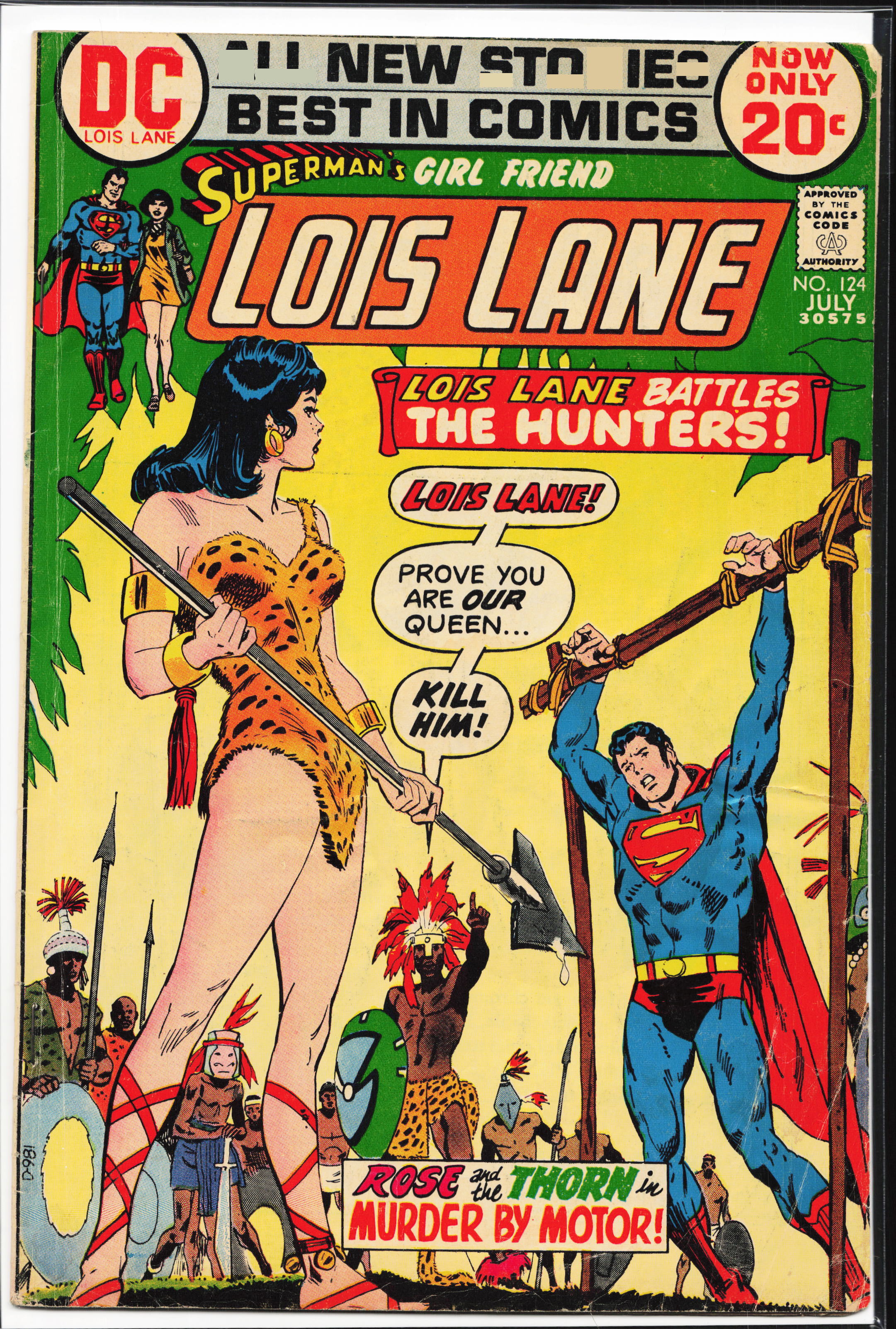 Superman's Girl Friend, Lois Lane #124 (1972) Lois Lane | Comic Books - Bronze Age, DC Comics ...