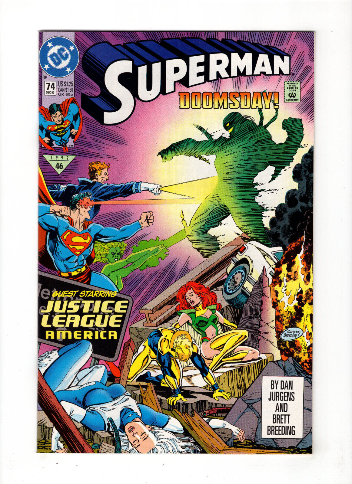 Superman #73 & #74 (1992 DC Comics) | Comic Books - Modern Age, DC ...