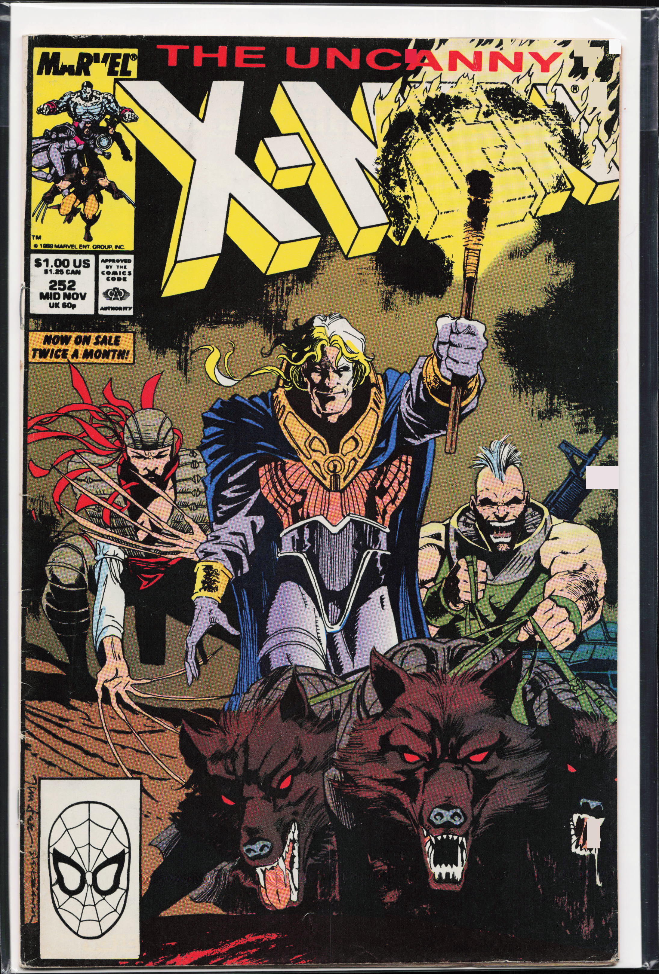 The Uncanny X-Men #252 (1989) X-Men | Comic Books - Copper Age, Marvel ...