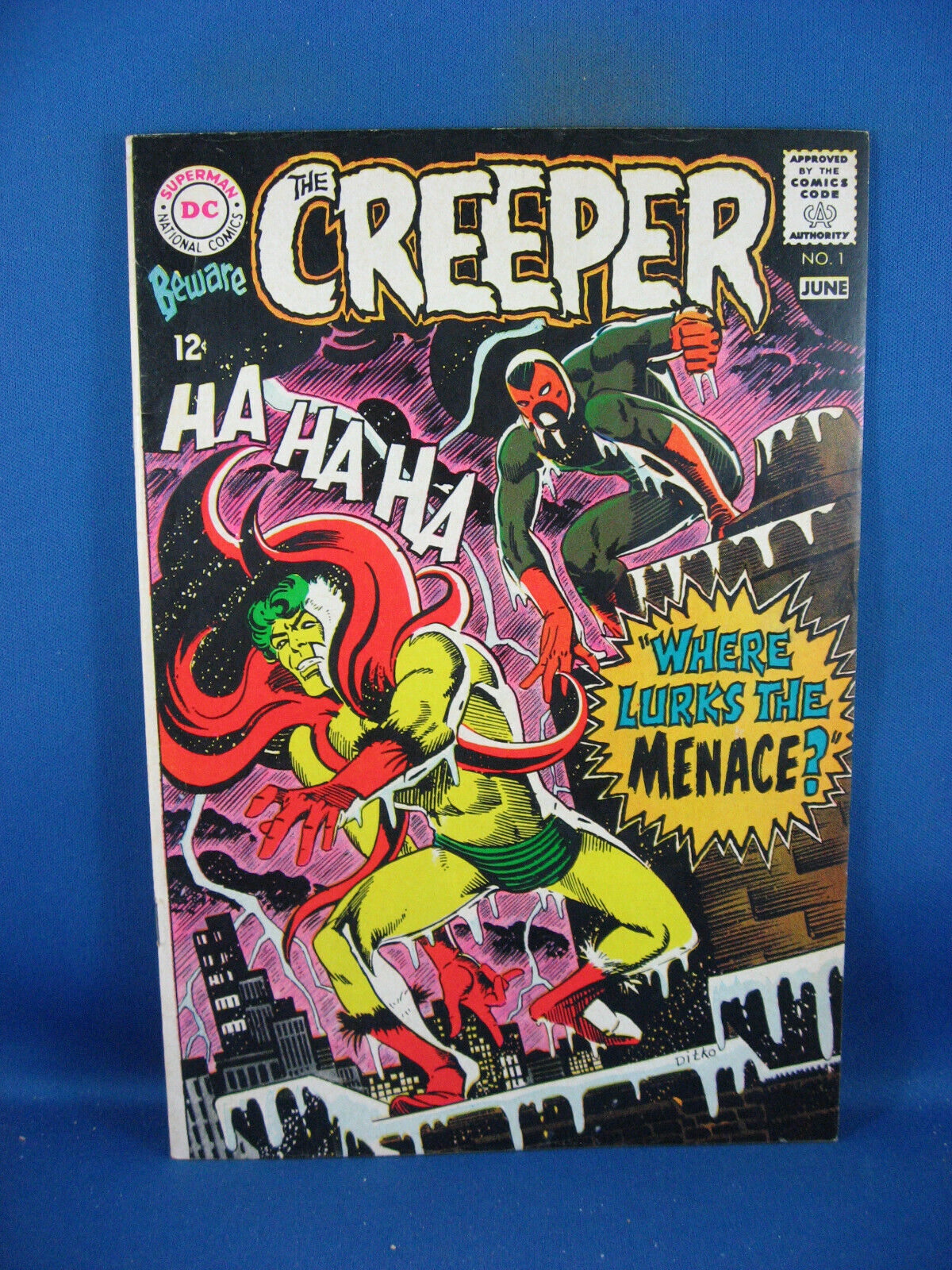 Beware the Creeper 1 F VF First Issue Ditko DC 1968 | Comic Books ...