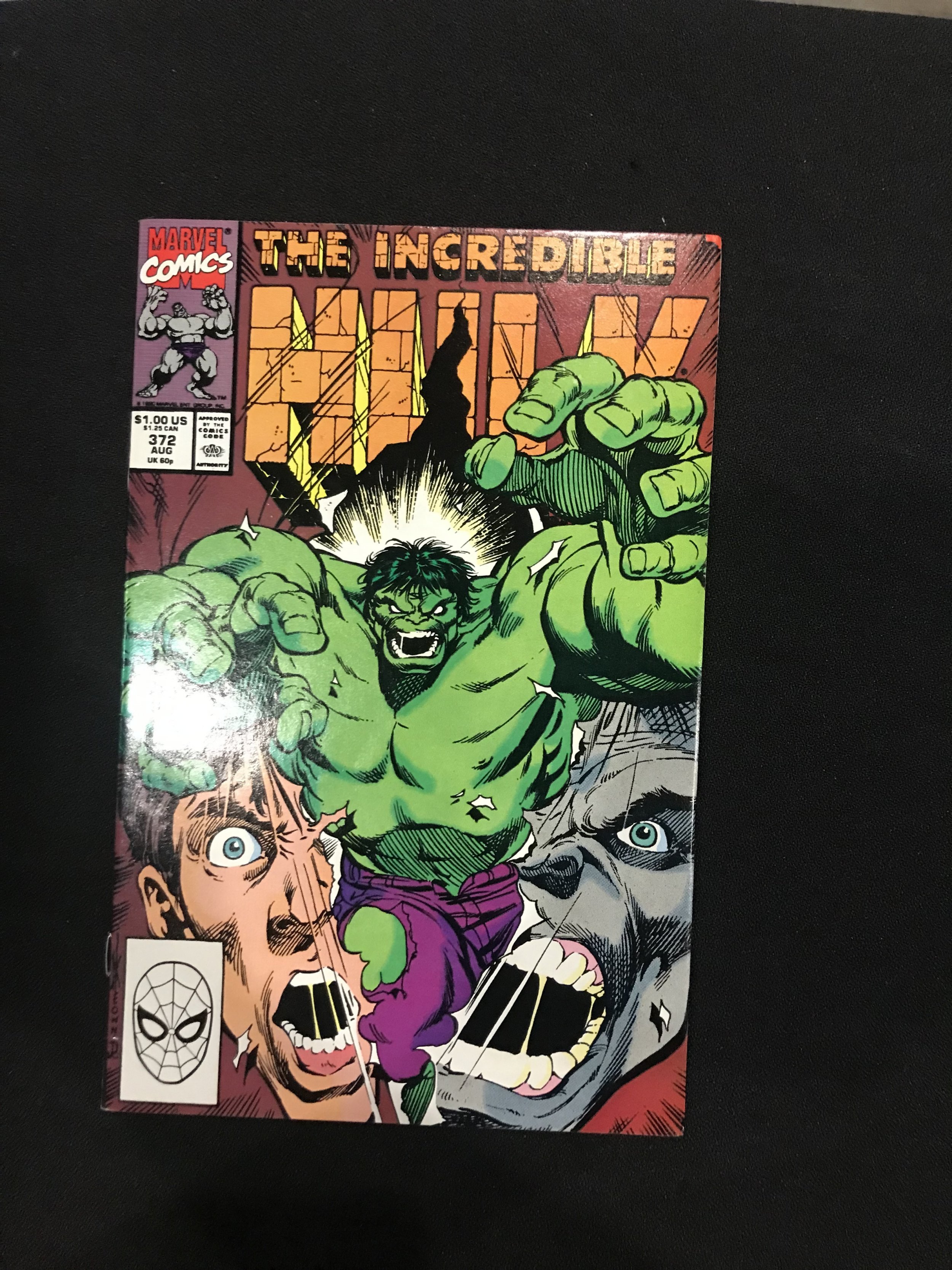 The Incredible Hulk #372 (1990) | Comic Books - Copper Age, Marvel ...
