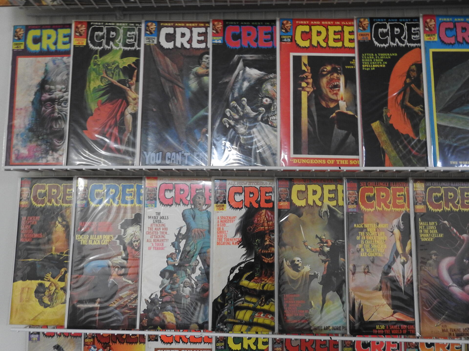 Creepy #1-146 and '68-'72 Annuals Complete Set! Beautiful Fine/VF A ...