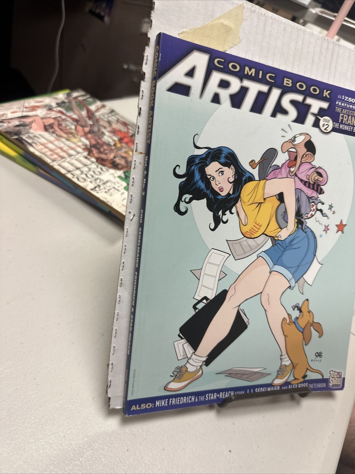 Comic Book Artist Magazine v2 #2 Oct 2003 Liberty Meadow Frank Cho ...