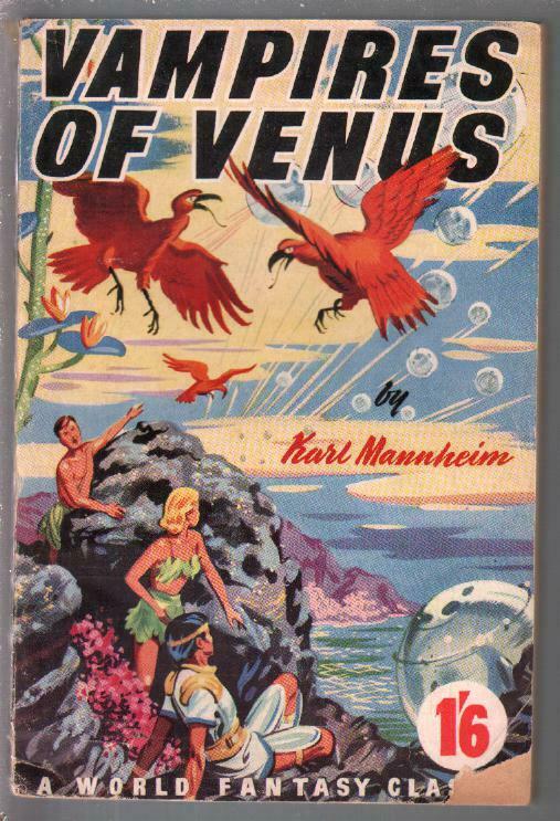 World Fantasy Series 1950-"Vampires of Venus"-British horror pulp-VG ...