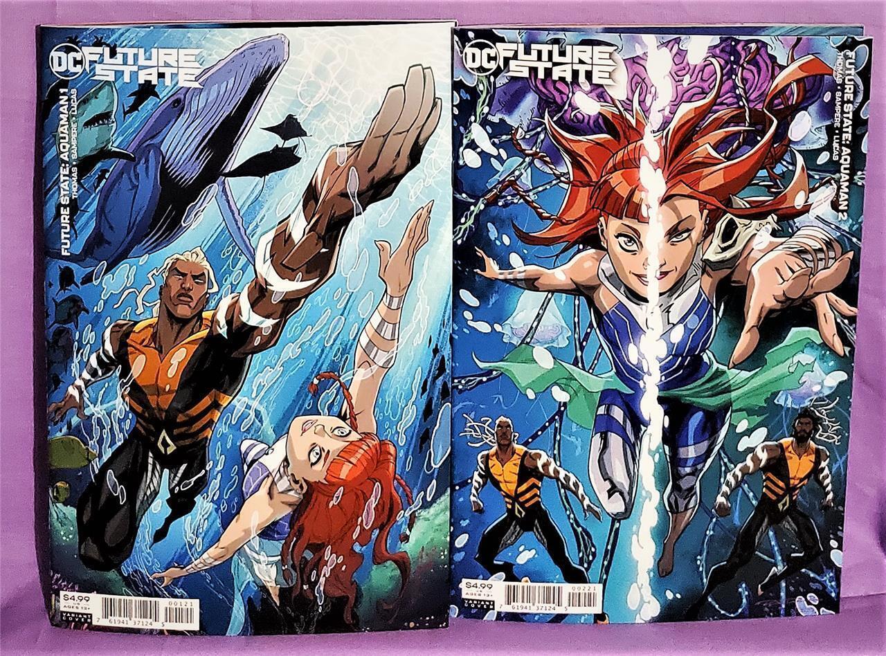 Future State AQUAMAN #1 - 2 Khary Randolph Variant Covers (DC 2021 ...